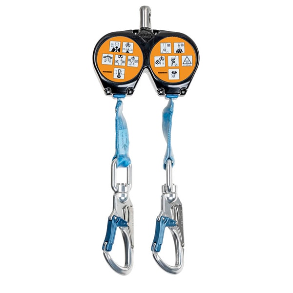 TWIN SELF RETRACTING LIFELINES (TSRL) - Absolute Lifting and Safety