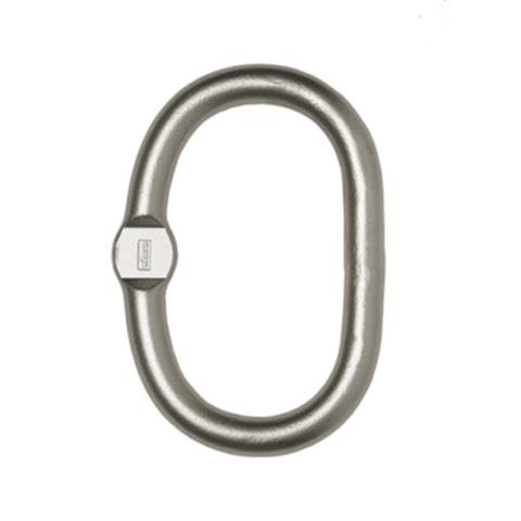 Grade 60 Oblong Master Link with Flat Edge- Absolute Lifting and Safety