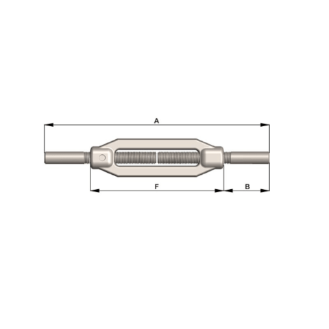 Turnbuckle Stub & Stub - Absolute Lifting and Safety