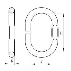 Grade 100 Series D Master Link- Absolute Lifting and Safety